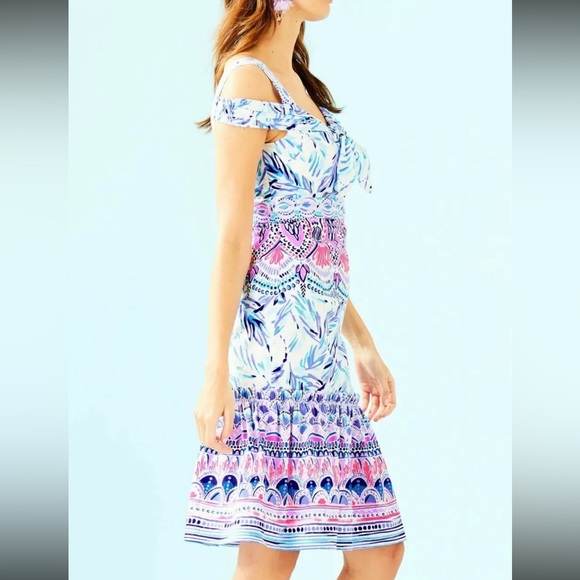 Lilly Pulitzer | Dresses | Lilly Pulitzer Iva Midi Dress Resort White ...
